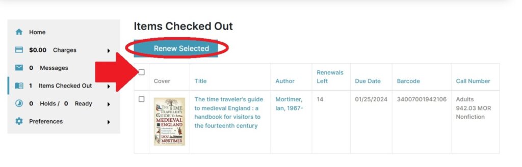 Renew Items - York County Libraries